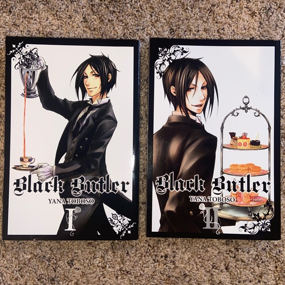 Other | Lot Of 2 Black Butler Manga Yen Press Volumes 1 And 2 English ...